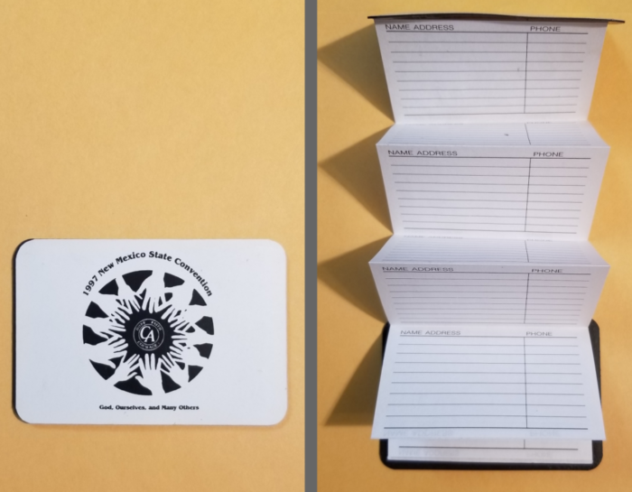 Phone Directory – 1997 New Mexico Area Convention – The Cocaine ...