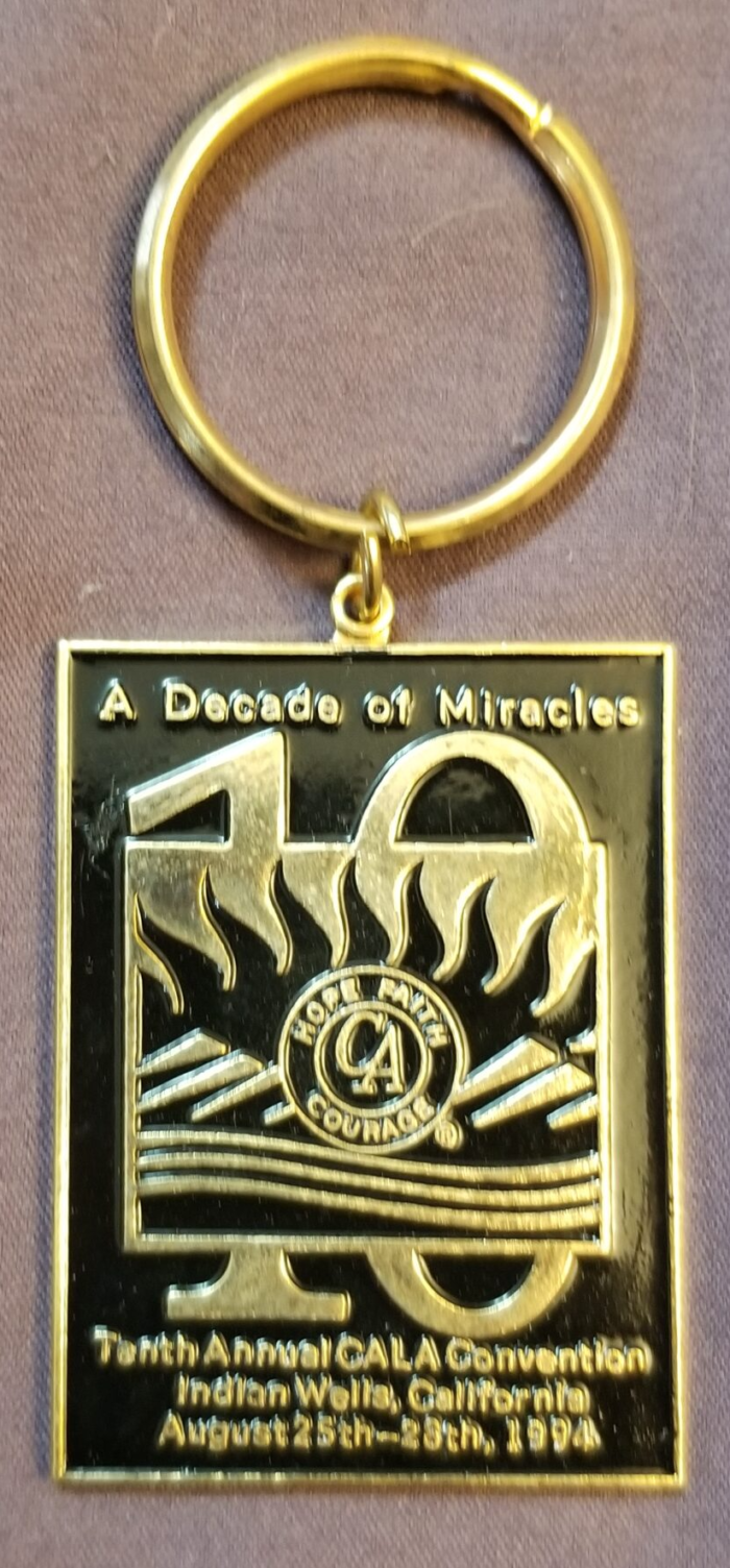 Key Chain – 1994 10th Los Angeles Convention – The Cocaine Anonymous ...