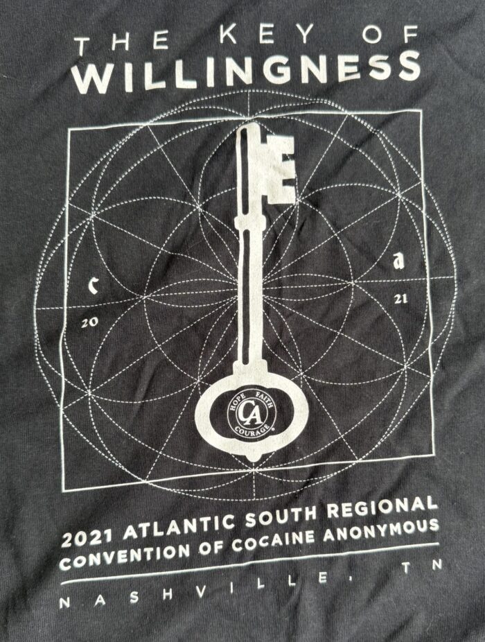 T-Shirt – 2021 – Nashville TN – The Cocaine Anonymous Virtual Museum